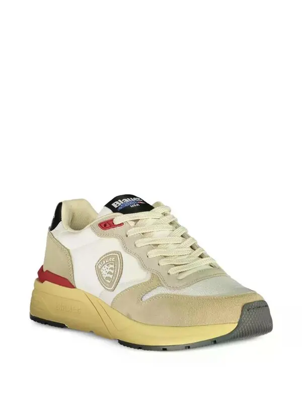 BLAUER. Panelled Sneakers