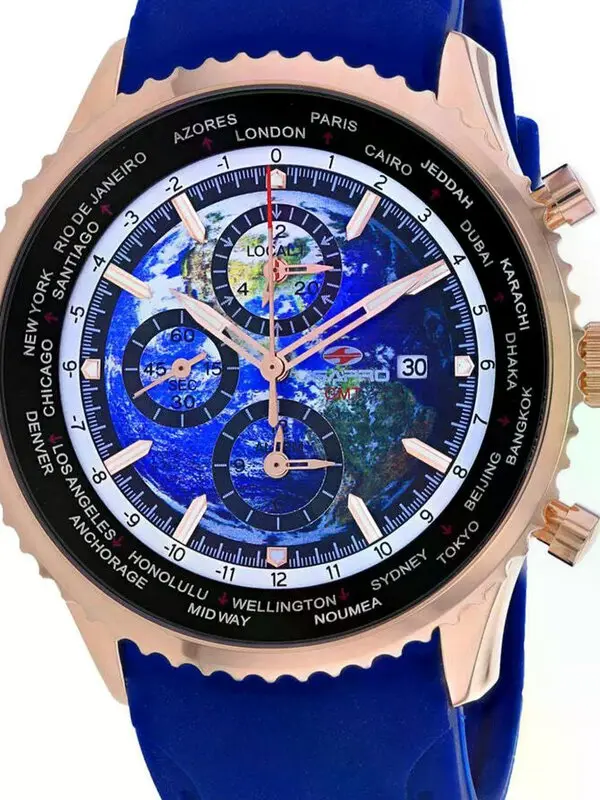 SEAPRO Meridian World Timer Gmt 47mm Watch