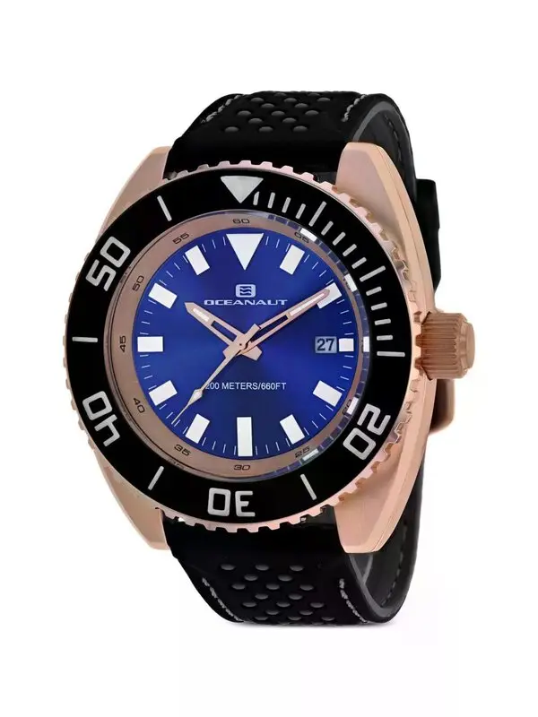 OCEANAUT Submersion 45mm Watch - Blue