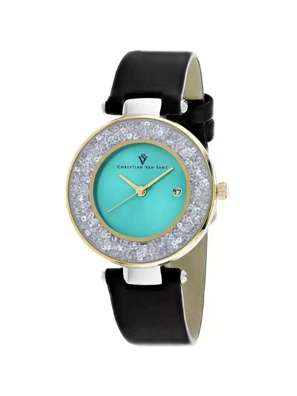 CHRISTIAN VAN SANT Dazzle 34mm Watch - Blue
