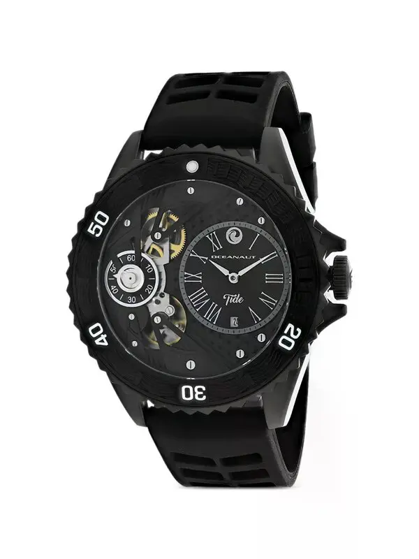 OCEANAUT Tide 48mm Watch - Black