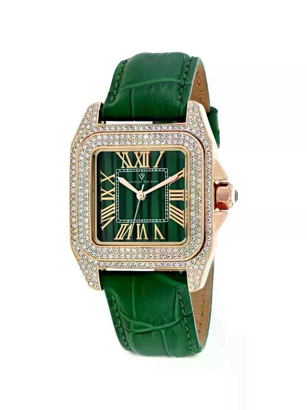 CHRISTIAN VAN SANT Radieuse 41mm Watch - Green