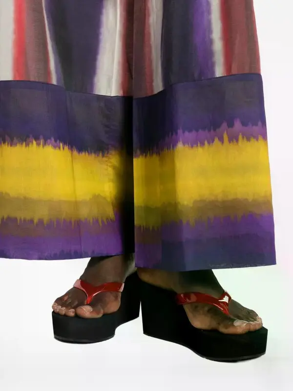 TWINSET Drawstring Wide Leg Trousers