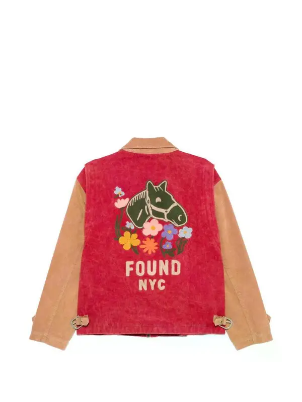 FOUND Paneled Corduroy Jacket