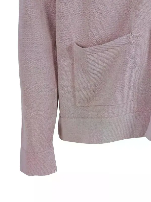 BALLANTYNE Button-up Patch-pocket Cardigan