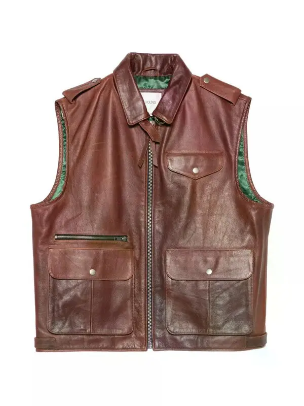 FOUND Leather Jacket