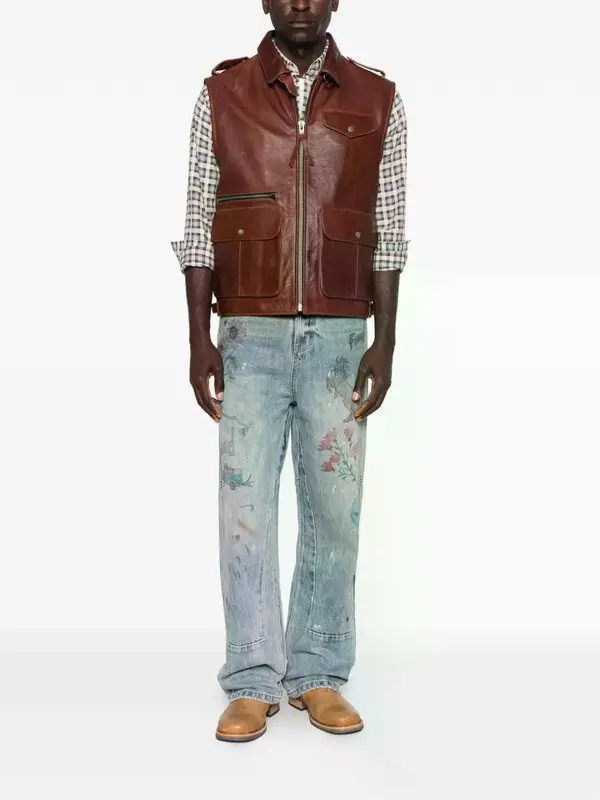 FOUND Leather Jacket