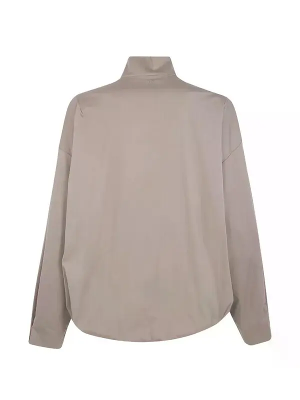 N°21 High-neck Zip-up Bomber Jacket