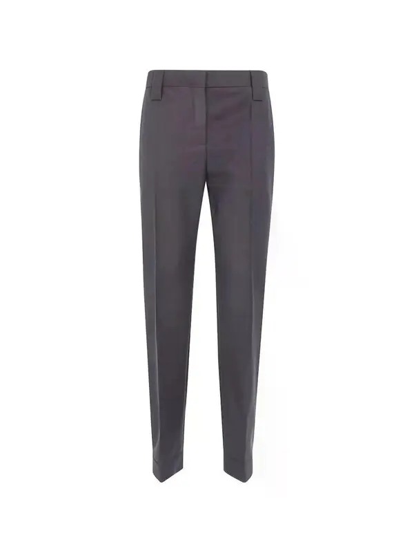 Versace Tailored Trousers With Belt Loops