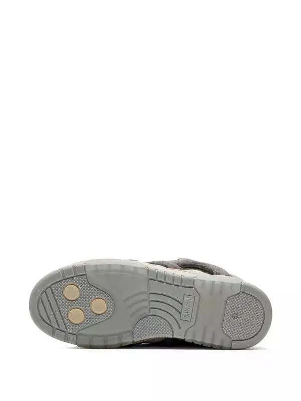 PAURA Panelled Cut-out Sneakers