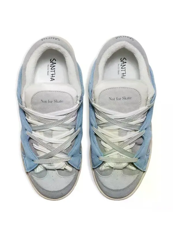 PAURA Suede-panelled Sneakers