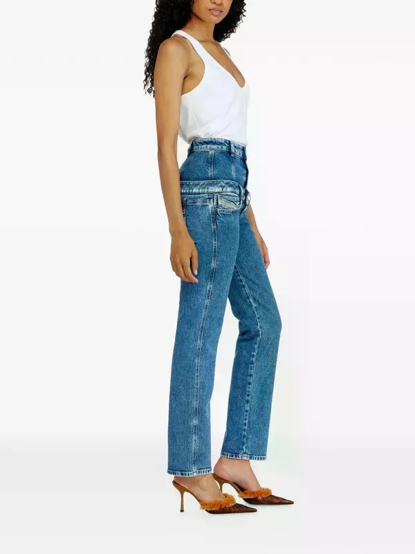 DIESEL® D-fynora Double-layer Jeans