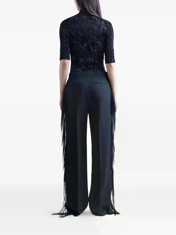 FFORME Luella Fringe-trim Trousers