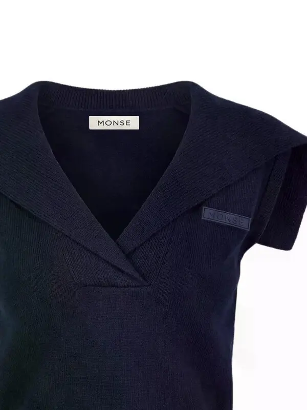 Monse Sailor-collar Sweater - Blue