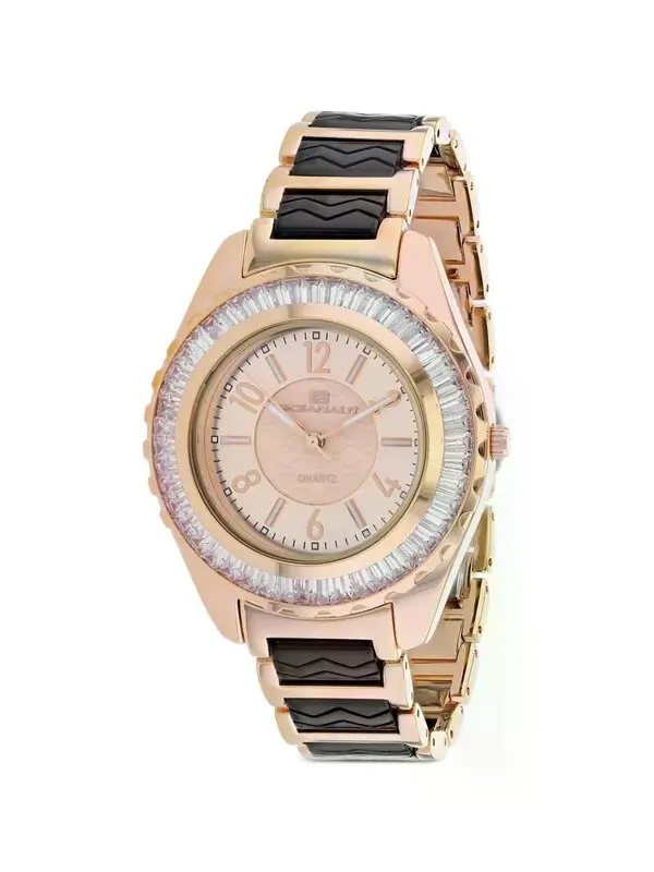 OCEANAUT Lucia Baguette Bezel 40mm Watch - Pink