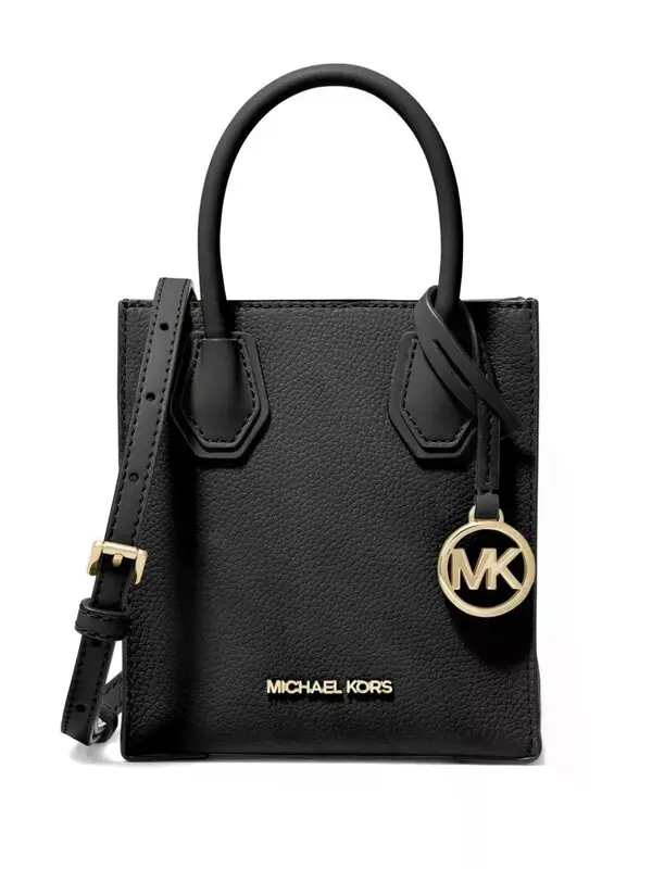 Michael Kors Leather Tote Bag - Black