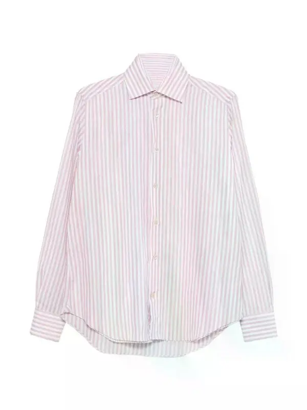 Eleventy Striped Layered Shirt