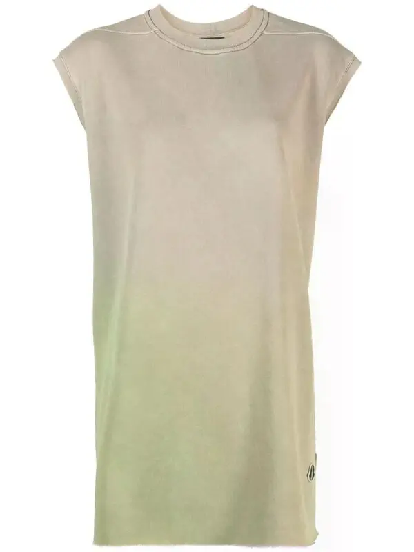 MONCLER + RICK OWENS Ombré-effect Jersey Tank Top