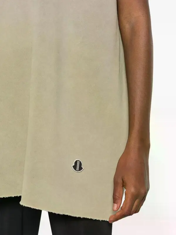 MONCLER + RICK OWENS Ombré-effect Jersey Tank Top
