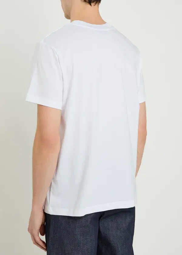 A.p.c. Standard Logo Cotton T-shirt - White