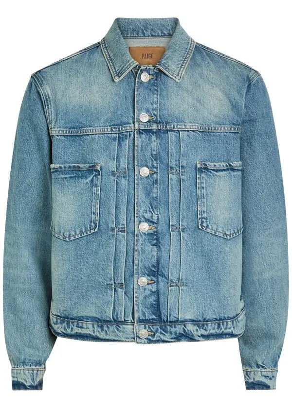 Paige Tobin Denim Trucker Jacket