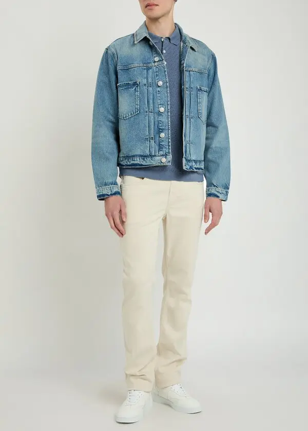Paige Tobin Denim Trucker Jacket