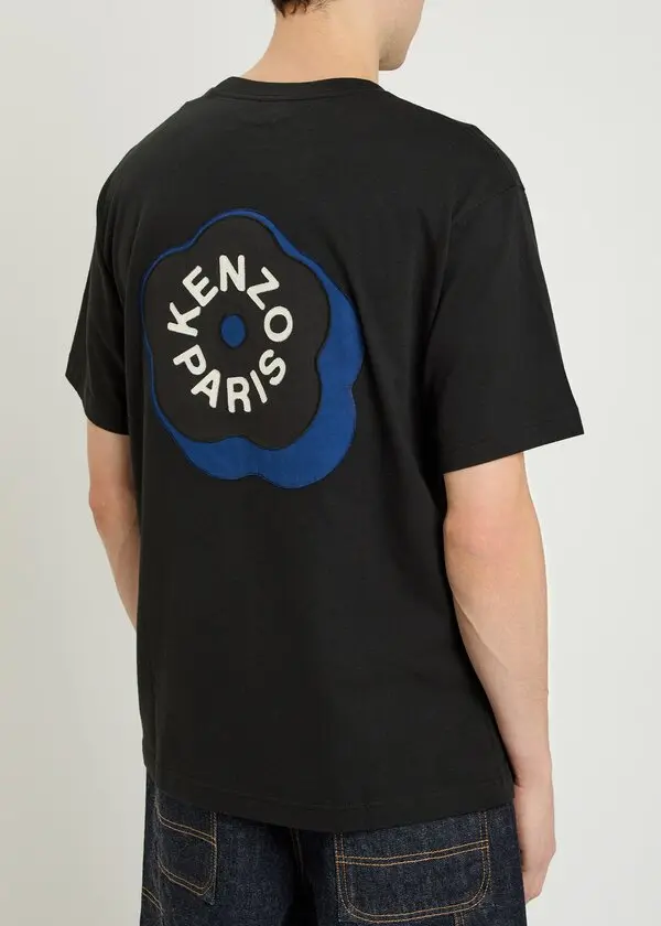 Kenzo Boke Flower 2.0 Appliquéd Cotton T-shirt