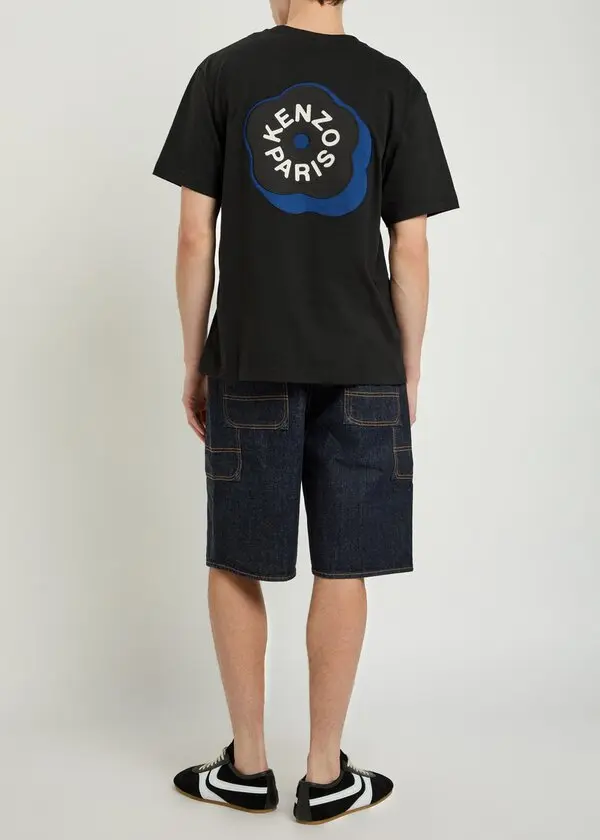 Kenzo Boke Flower 2.0 Appliquéd Cotton T-shirt