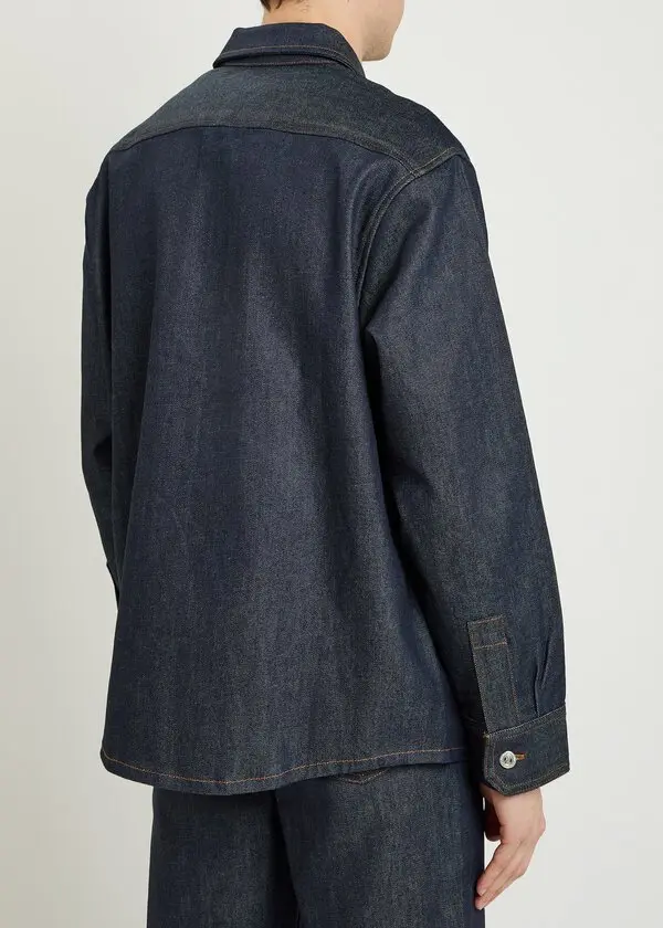 A.p.c. Surchemise Denim Overshirt