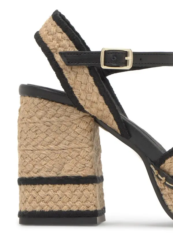 CastaÑer Raffia Platform Sandals