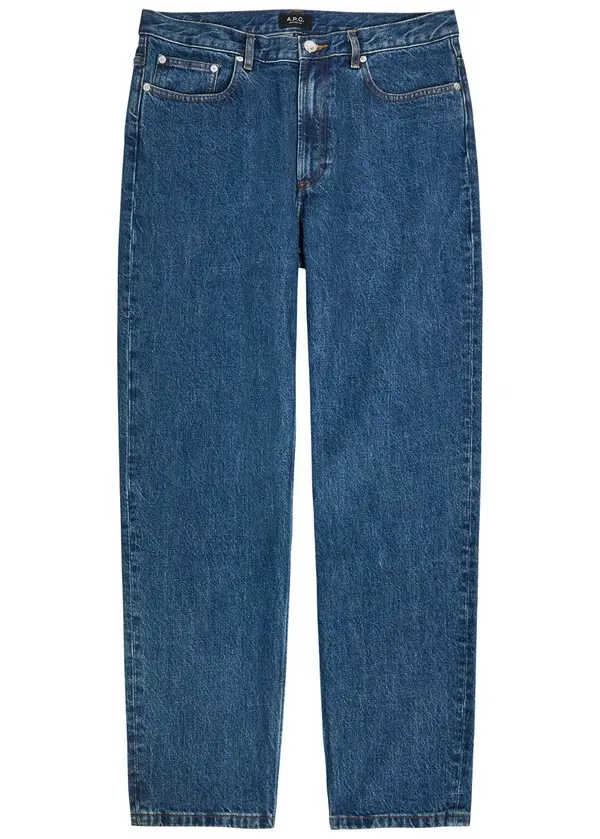 A.p.c. Straight-leg Jeans - Mid Blu