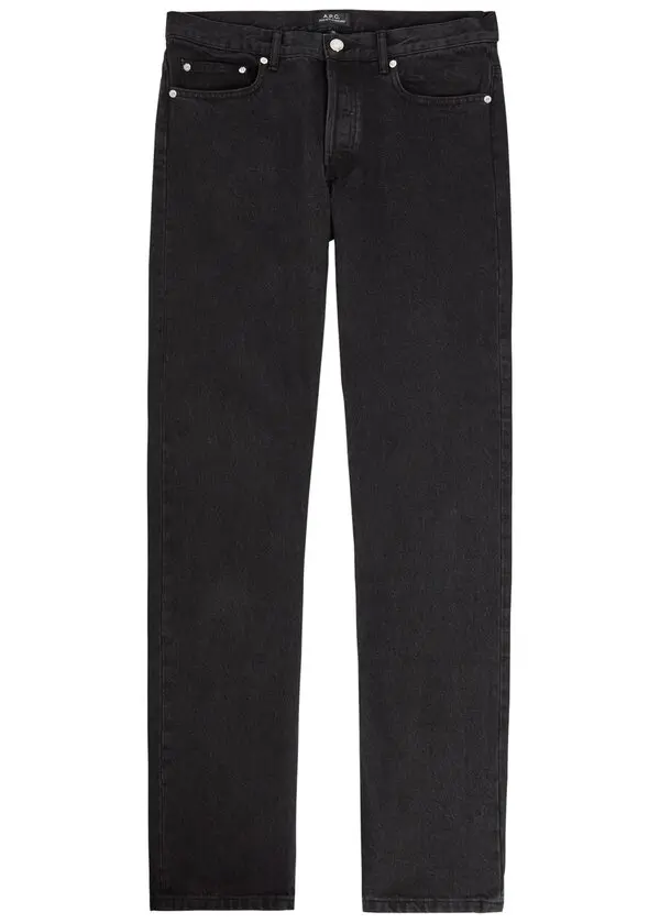 A.p.c. Straight-leg Jeans - Black