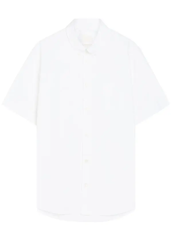 A.p.c. Jack Logo-embroidered Cotton Shirt