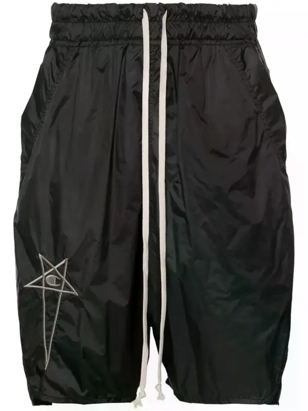 Rick Owens Beveled Track Shorts