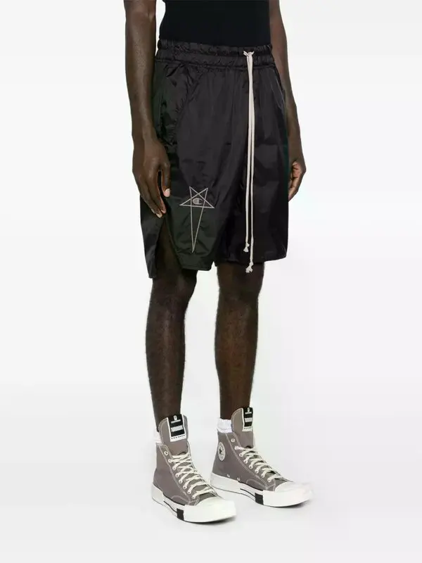 Rick Owens Beveled Track Shorts