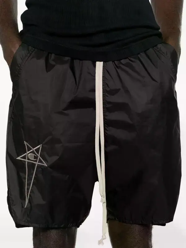 Rick Owens Beveled Track Shorts