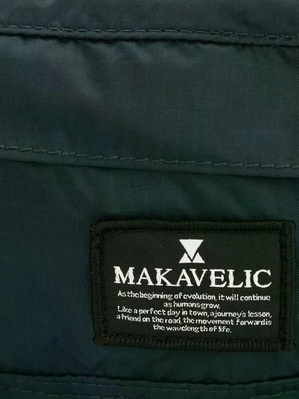 MAKAVELIC Logo Patch Belt Bag