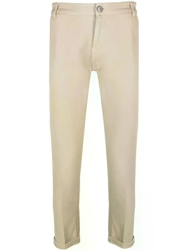 PT TORINO Mid-rise Slim-fit Jeans - Neutrals
