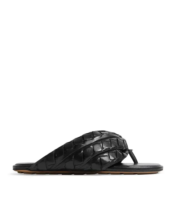 Bottega Veneta Lambskin Salsa Thong Sandals