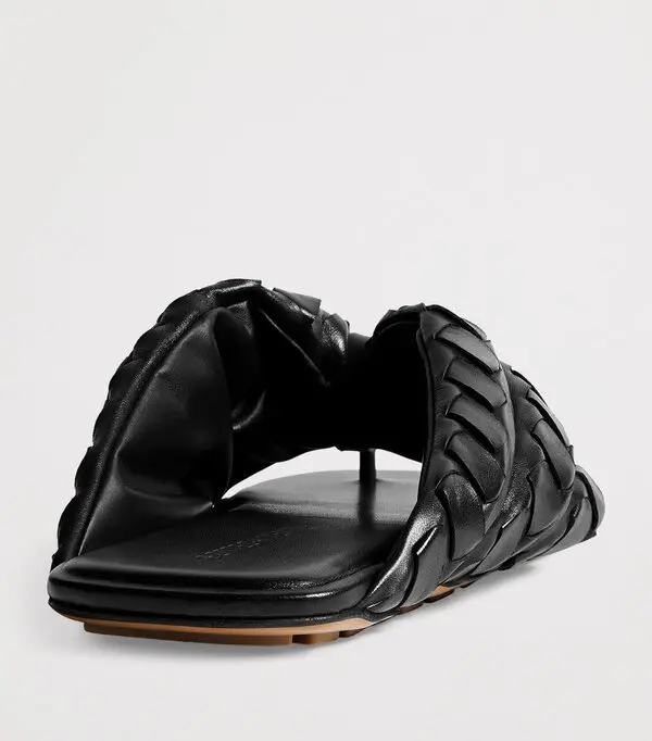 Bottega Veneta Lambskin Salsa Thong Sandals
