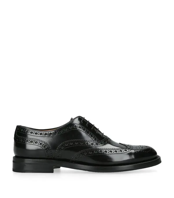 Church's Leather Burwood Brogues - Black