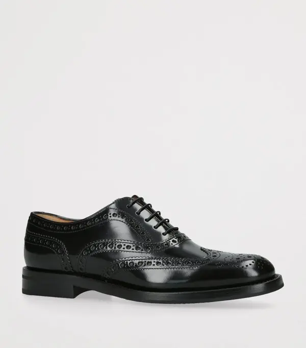Church's Leather Burwood Brogues - Black