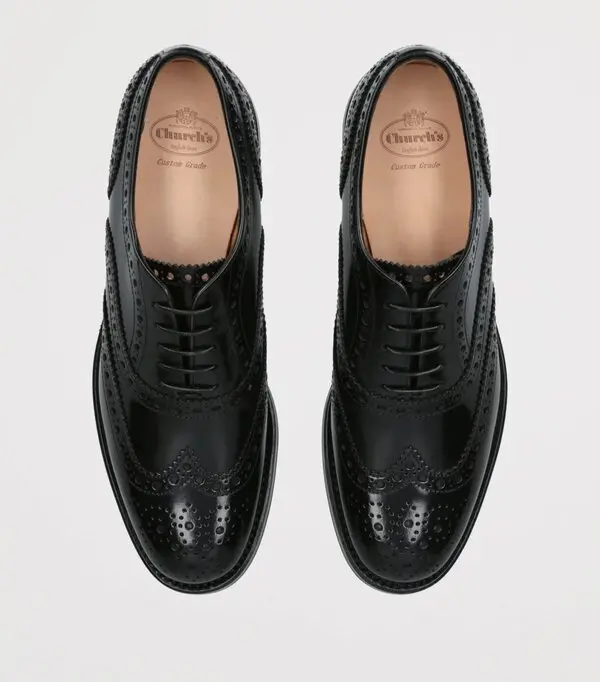 Church's Leather Burwood Brogues - Black