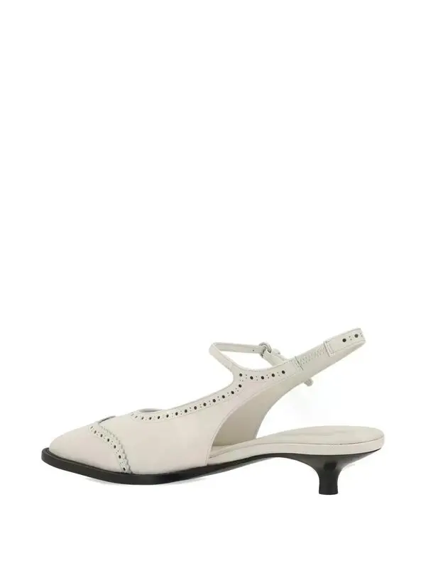 Miu Miu Slingback Leather Pumps