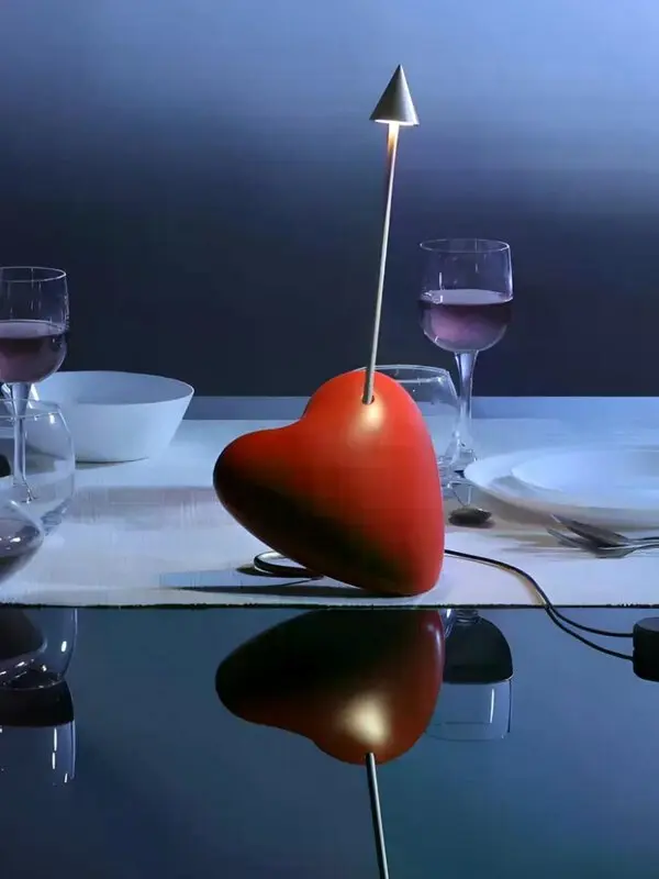 Karman Kuore Table Lamp - Red