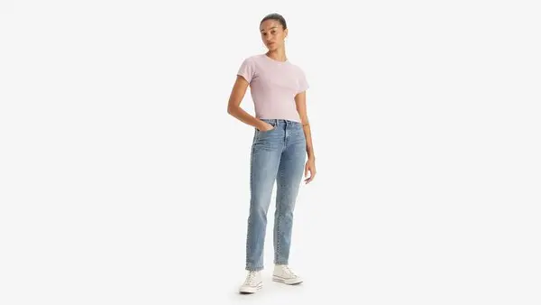 LEVI'S 724 High-rise Slim Straight Jeans - Fascinating Fact