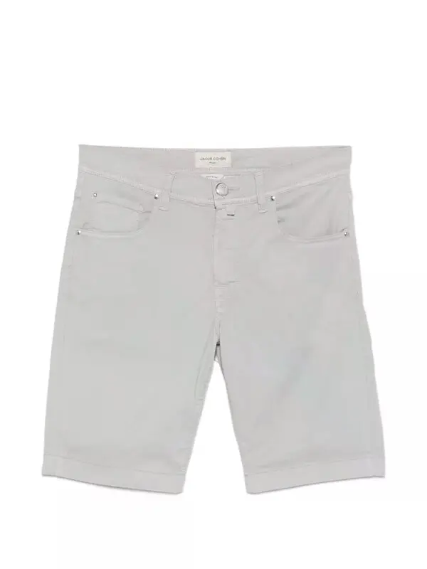 Jacob Cohen Nicolas Logo-patch Shorts - Grey