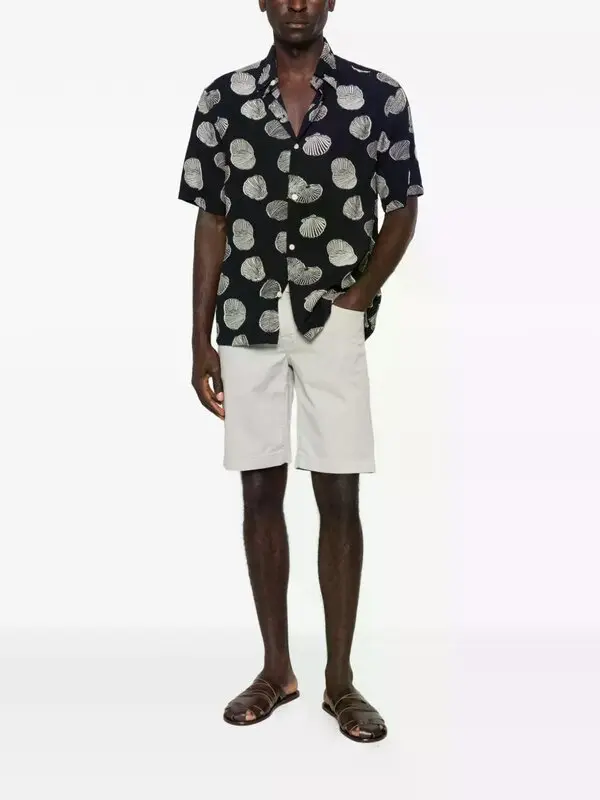 Jacob Cohen Nicolas Logo-patch Shorts - Grey
