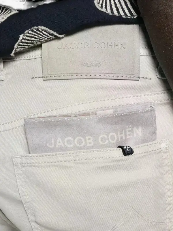 Jacob Cohen Nicolas Logo-patch Shorts - Grey