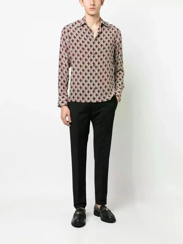 Paul Smith Tailored Tapered-leg Trousers